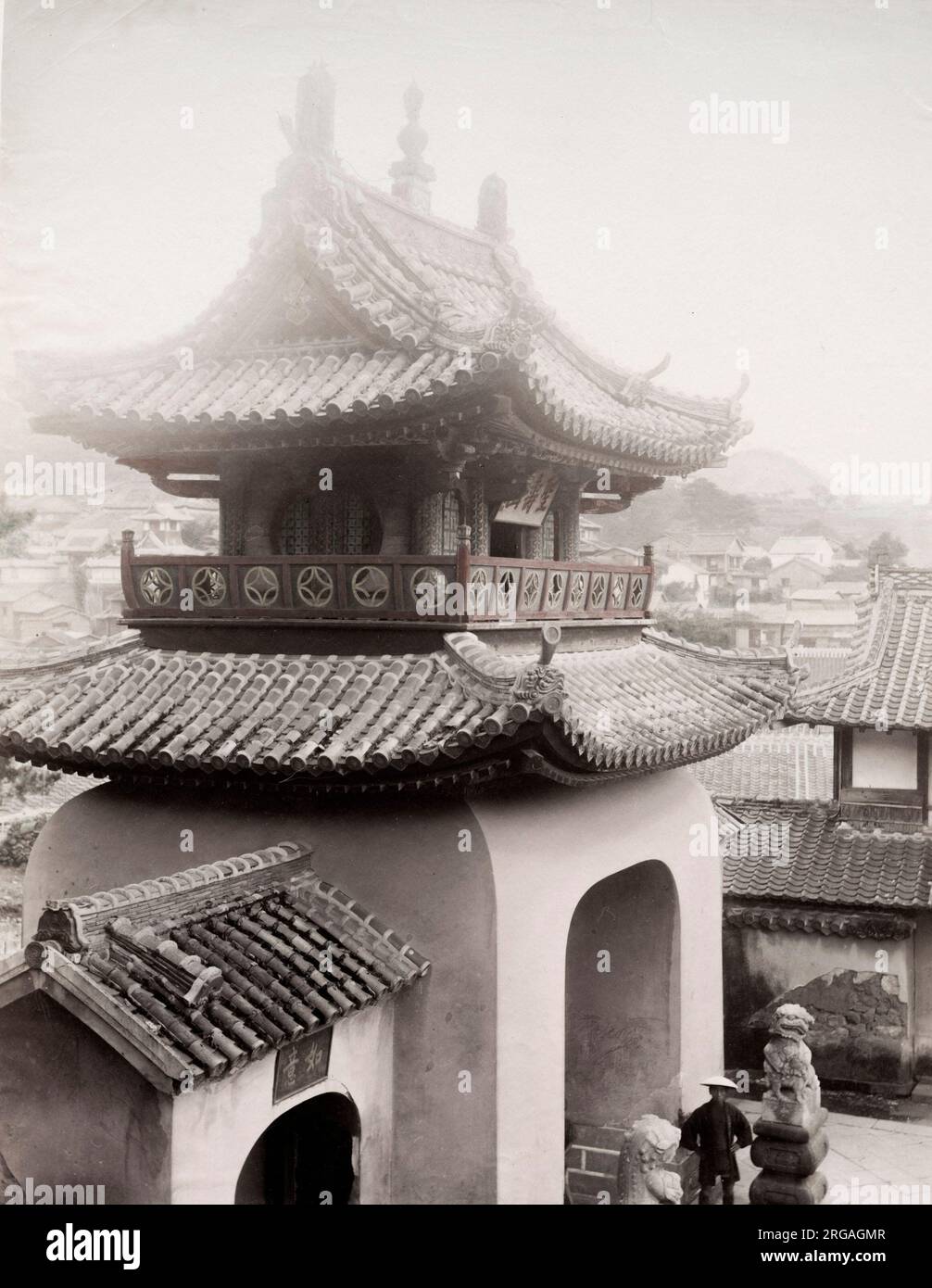 Emperor print 19th century japanese hi-res stock photography and images ...