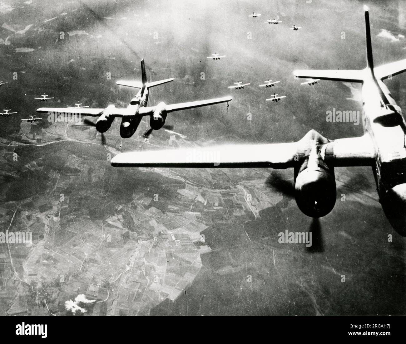 Vintage World War II photograph - official US military photo: Douglas a ...