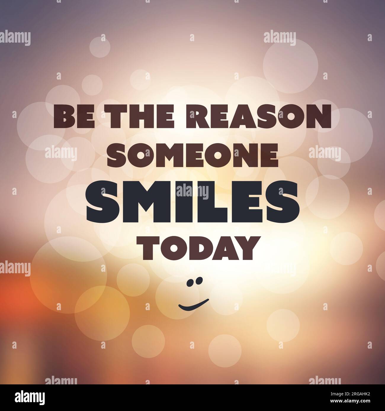 Be The Reason Someone Smiles Today - Inspirational Quote, Slogan ...