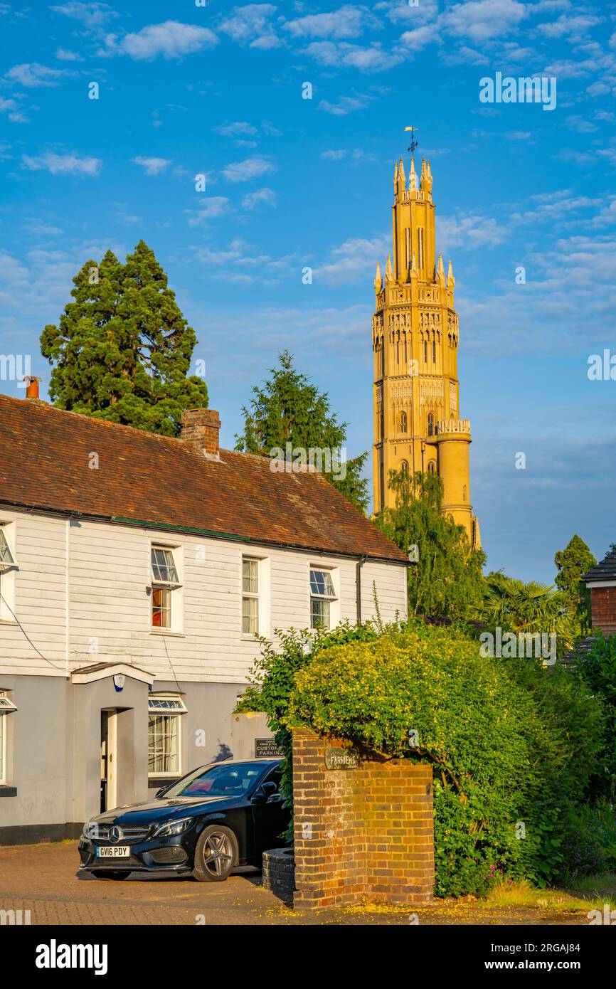 Hadlow Tower, or MayÕs Folly as it is also known, is a Grade 1* listed ...