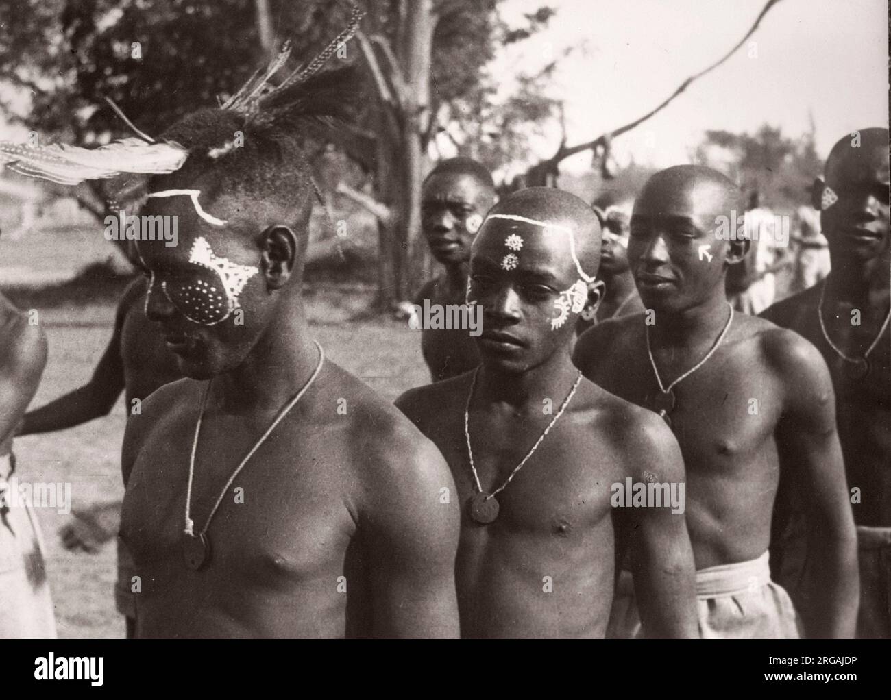 Vintage africa tribe hi-res stock photography and images - Alamy