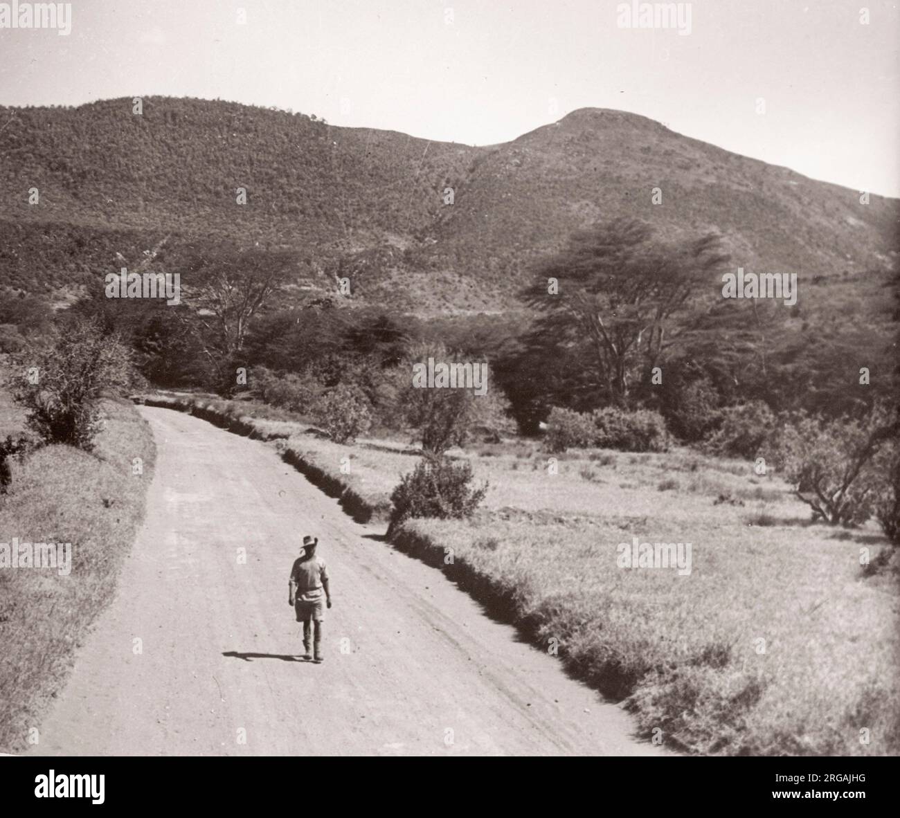 1940s East Africa - Limuru Escarpment, Kenya Photograph by a British ...