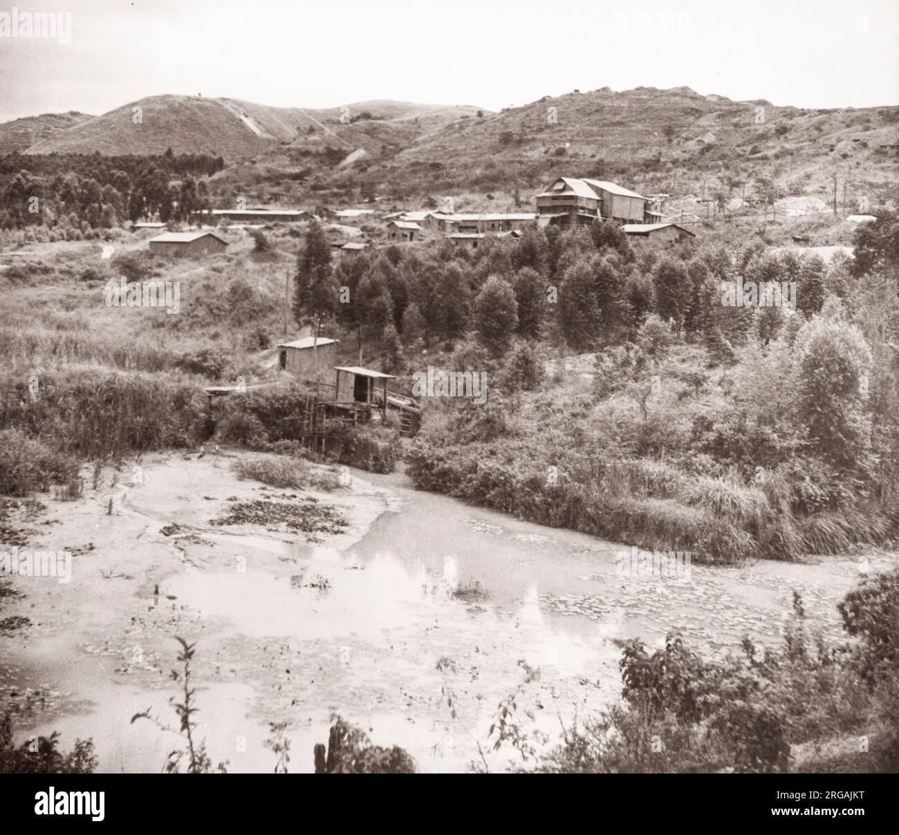 1940s East Africa - Uganda - working the tin mines at Mirusanda Ankole ...