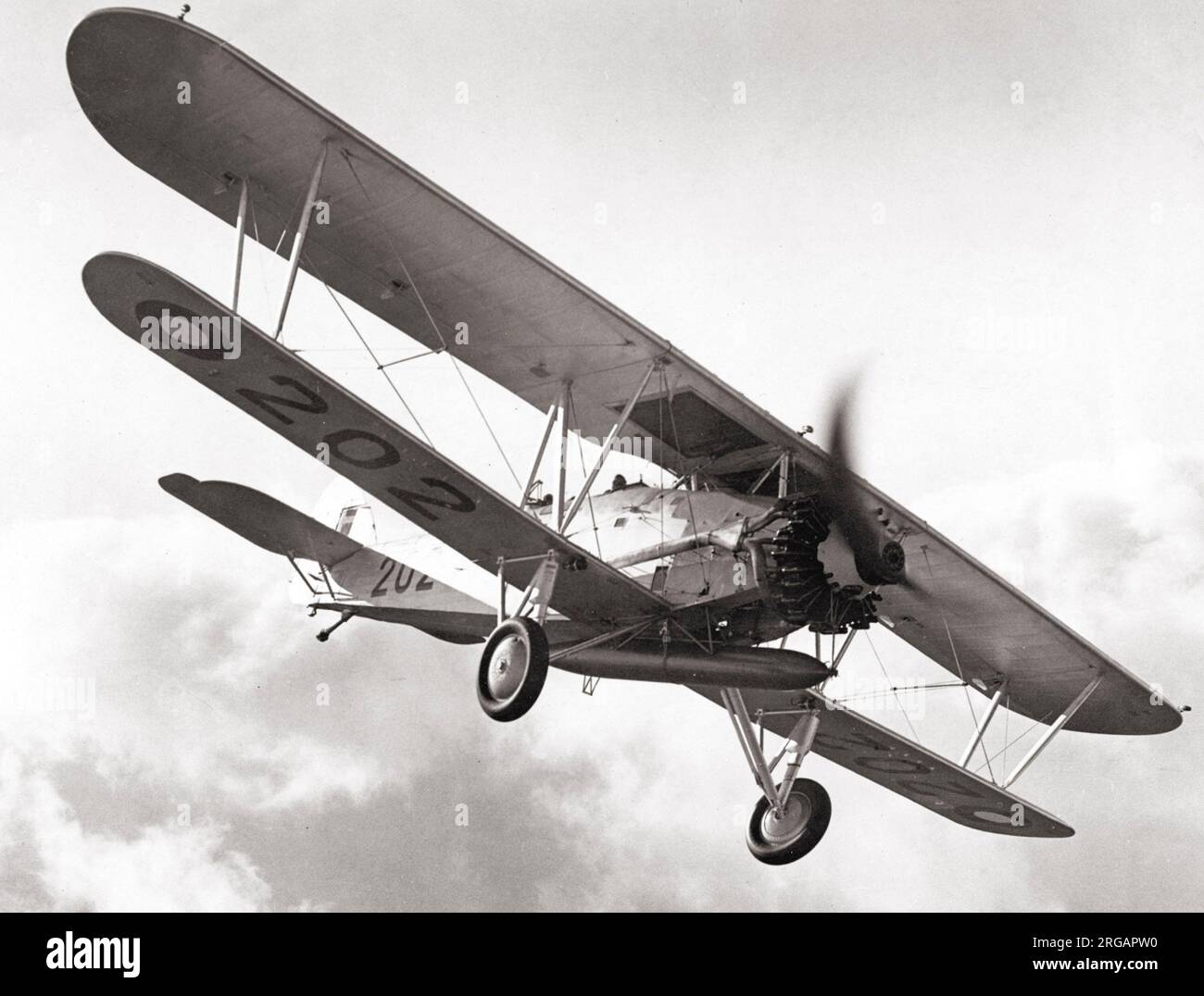 1932, Hawker Arsmstrong-Siddeley torpedo bomber aircraft Stock Photo ...