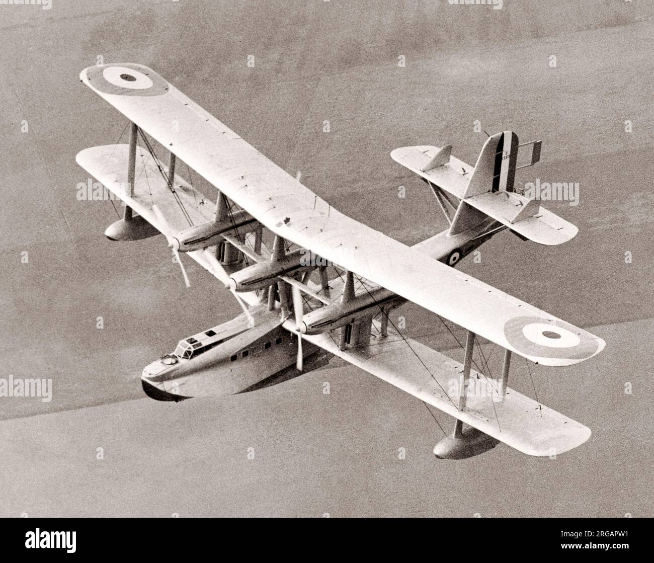 Shorts Sarafand 6 engined flying boat, 1933. The largest flying boat ...