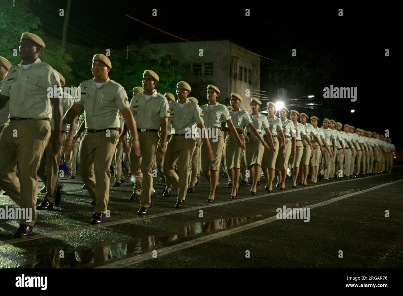 salvador, bahia, brazil - may 9, 2022: Bahia military police graduation ...
