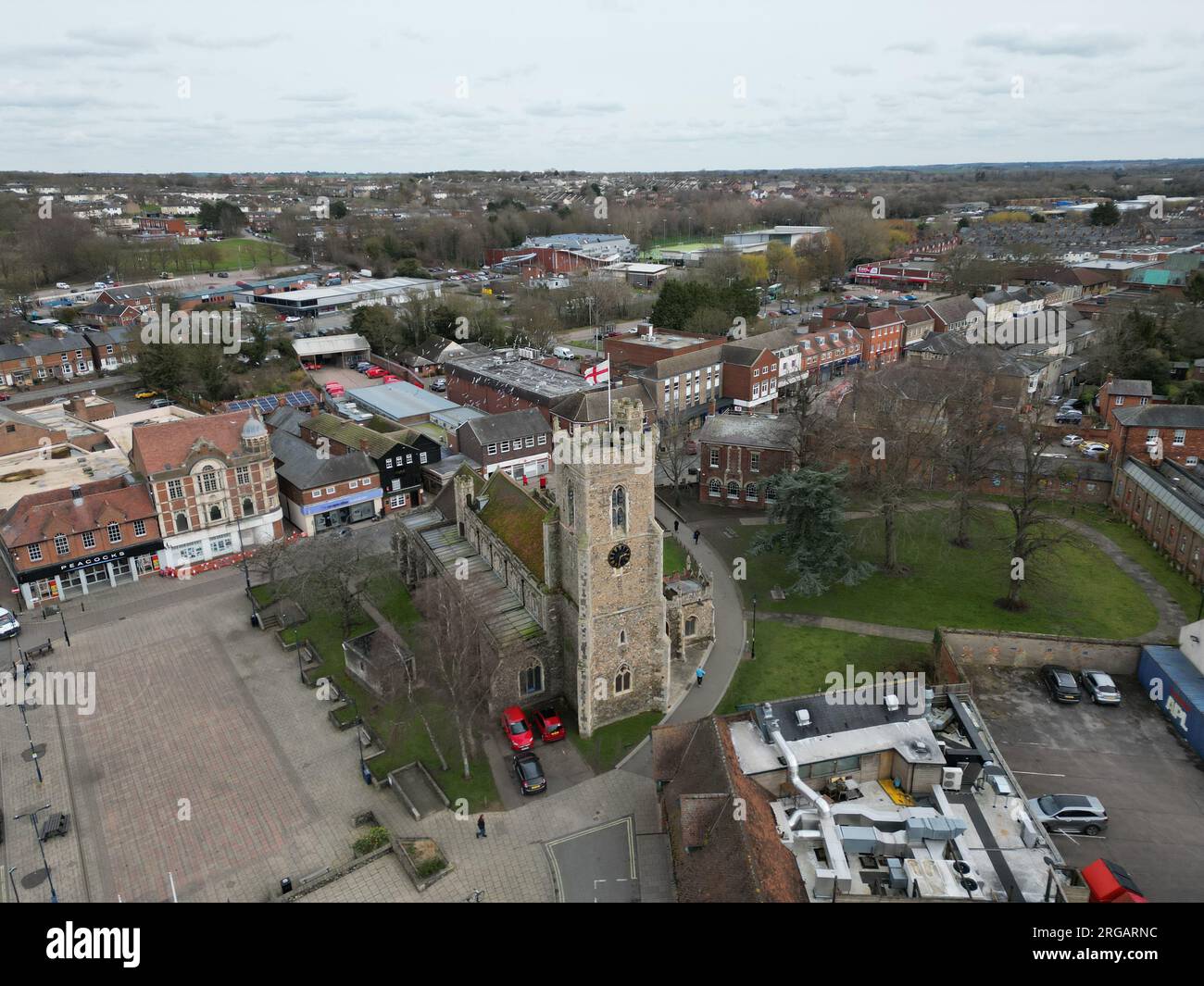 Haverhill aerial hi-res stock photography and images - Alamy