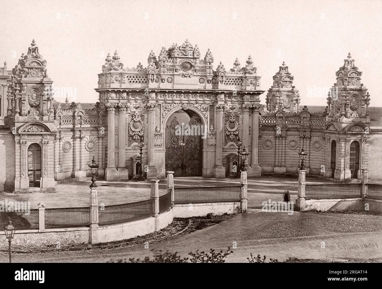 19th century vintage photograph - Sultan's Gate, also known as the ...