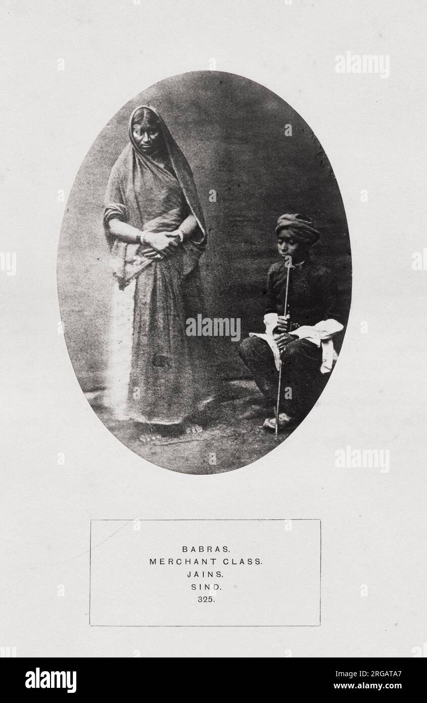 Vintage 19th century photograph: The People of India: A Series of ...