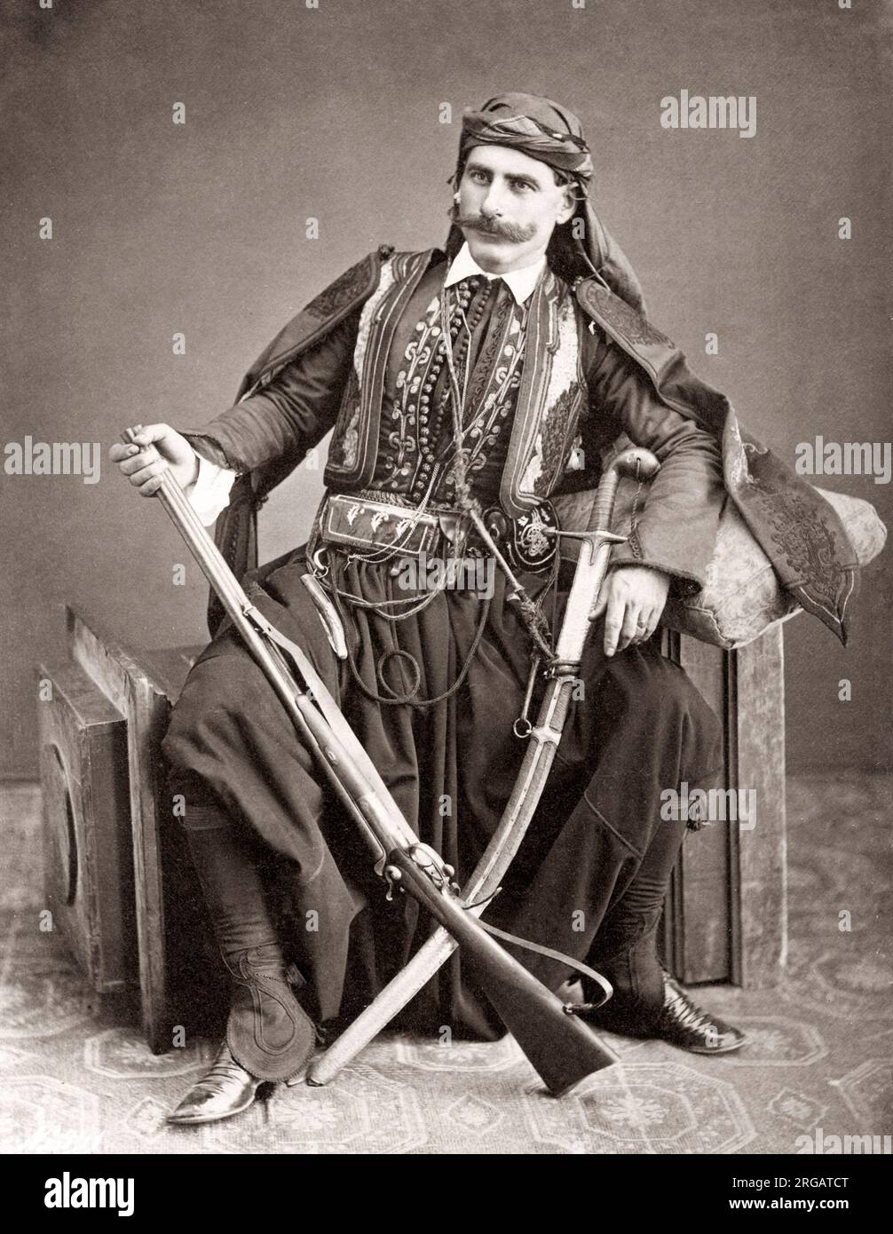 Turkey - dragoman, interpreter, translator, and official guide, c.1880 ...