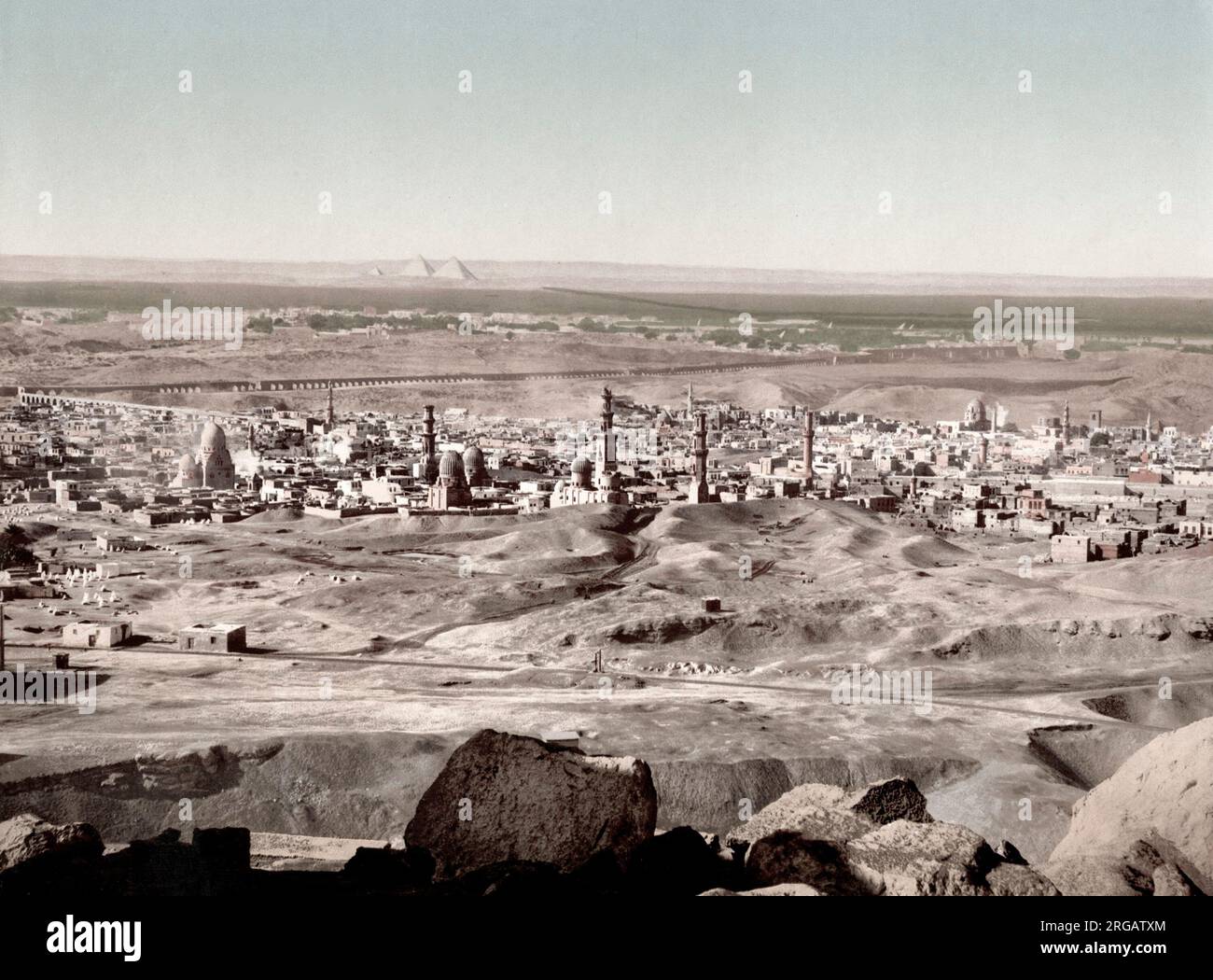 View pyramids egypt 19th century hi-res stock photography and images ...