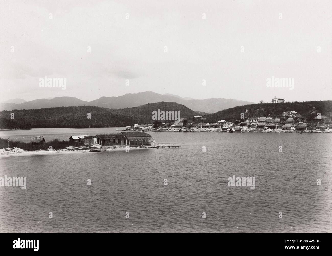 c.1900 photograph - Cuba: Smith Kay, Santiago harbour Stock Photo - Alamy