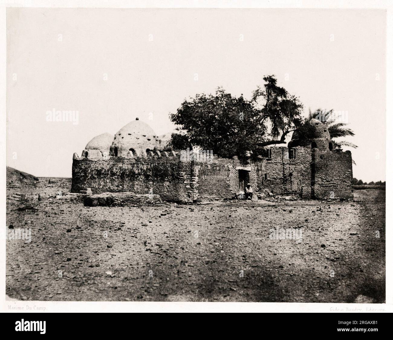 Vintage 19th century photograph: Cidi Abdallah el Marabout, Erment ...