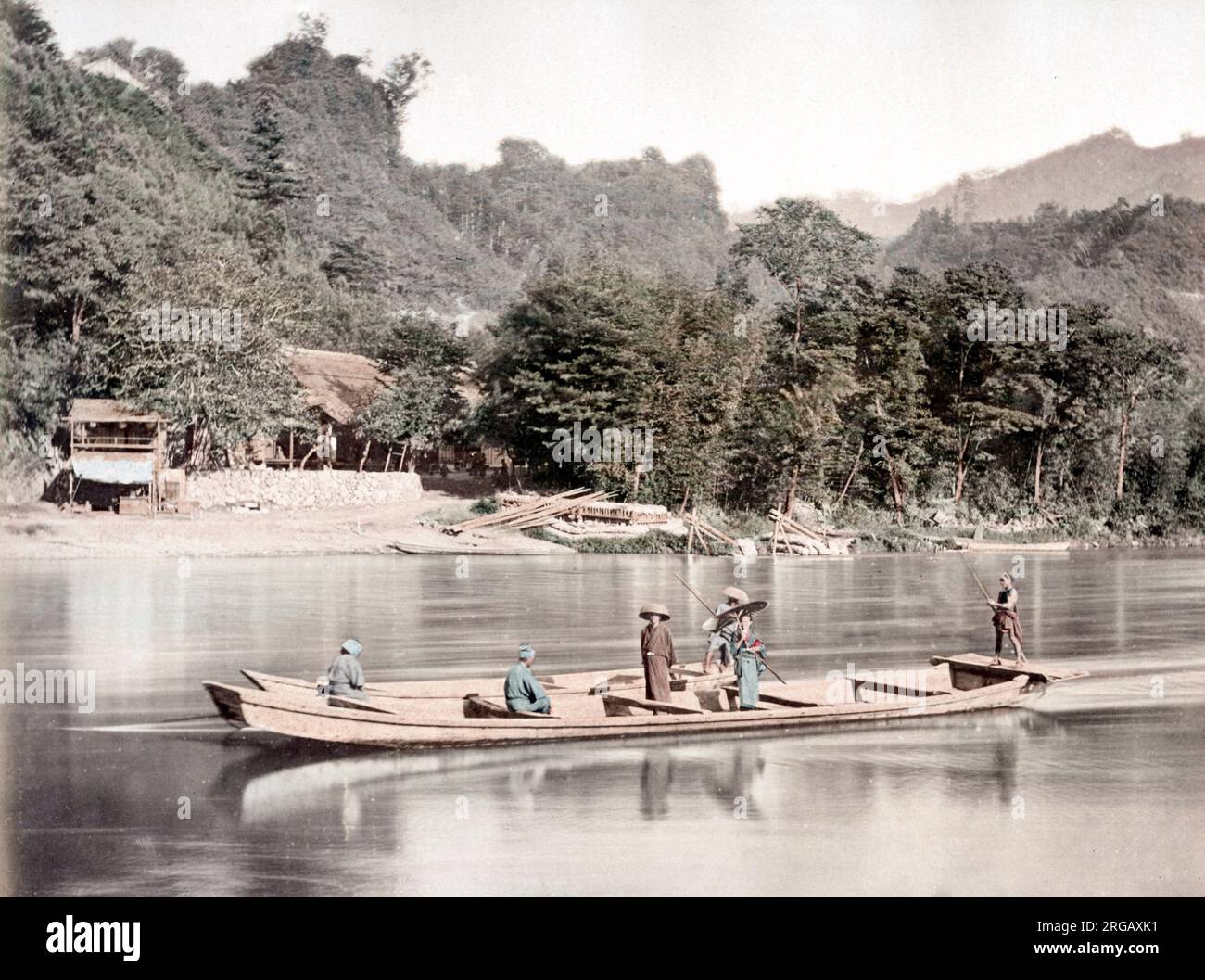 Punt boat hi-res stock photography and images - Alamy