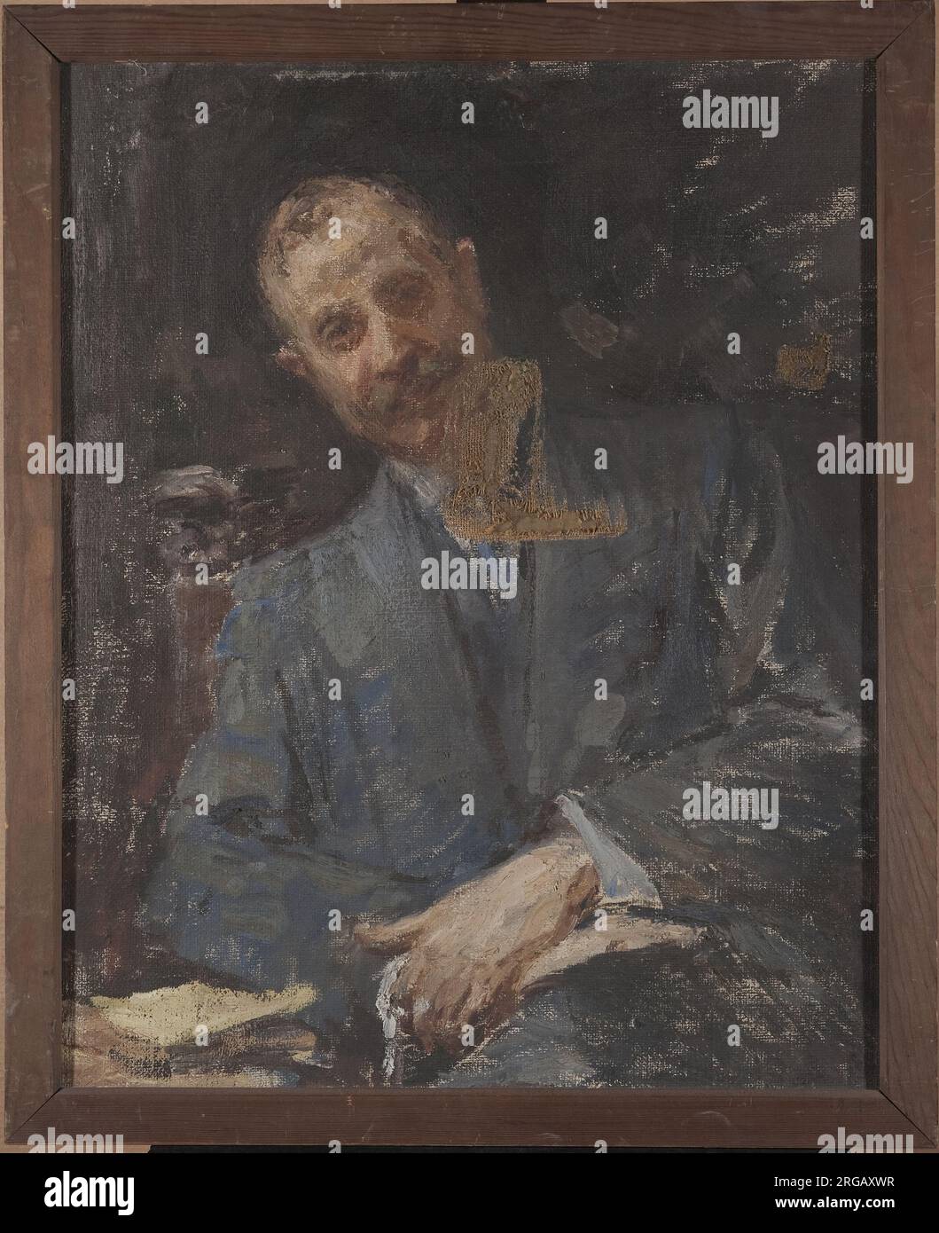 Portrait of Mr. Berlin 1911 by Jan Ciągliński Stock Photo - Alamy