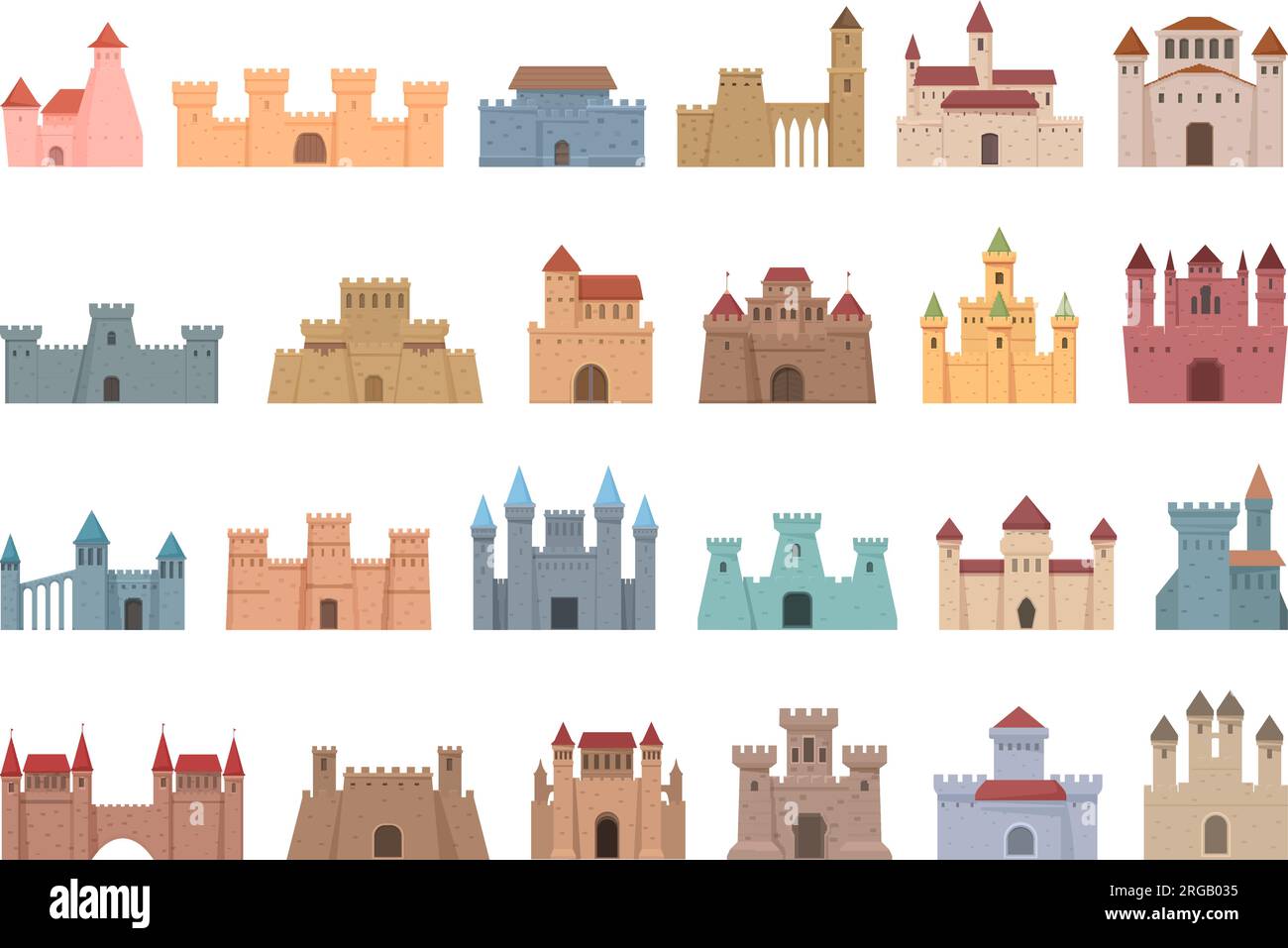 NAME icons set cartoon vector Stock Vector Image & Art - Alamy