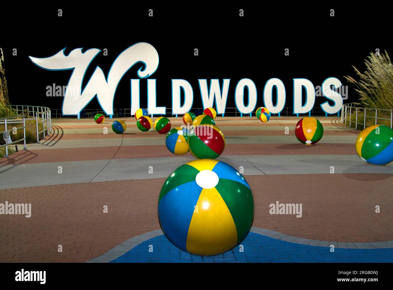 Wildwood boardwalk hi-res stock photography and images - Alamy