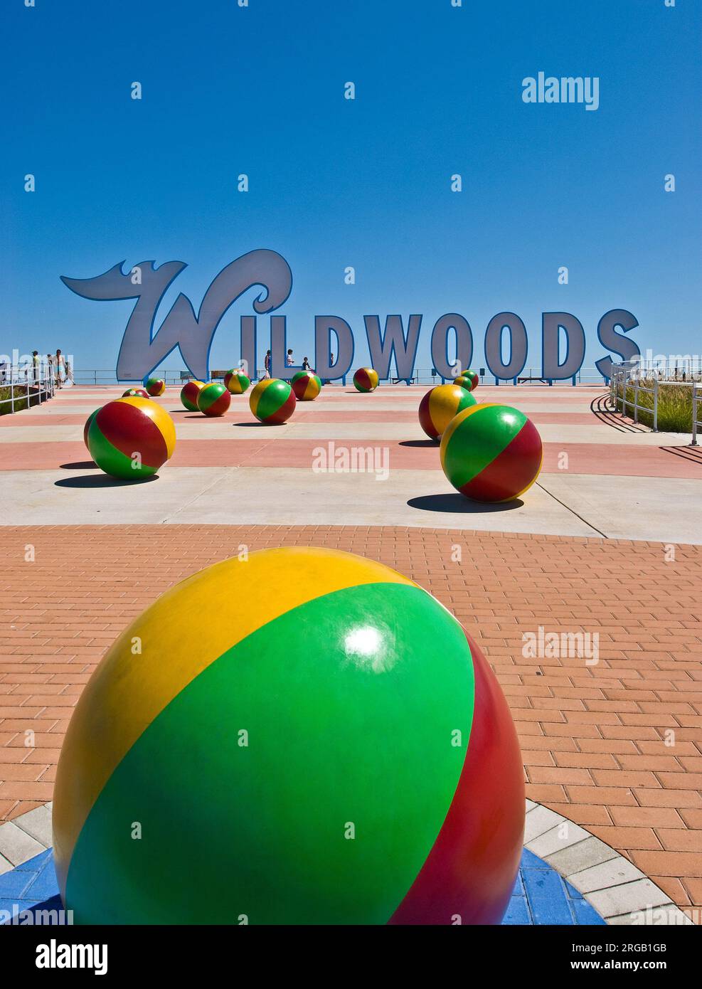 Wildwood boardwalk hi-res stock photography and images - Alamy