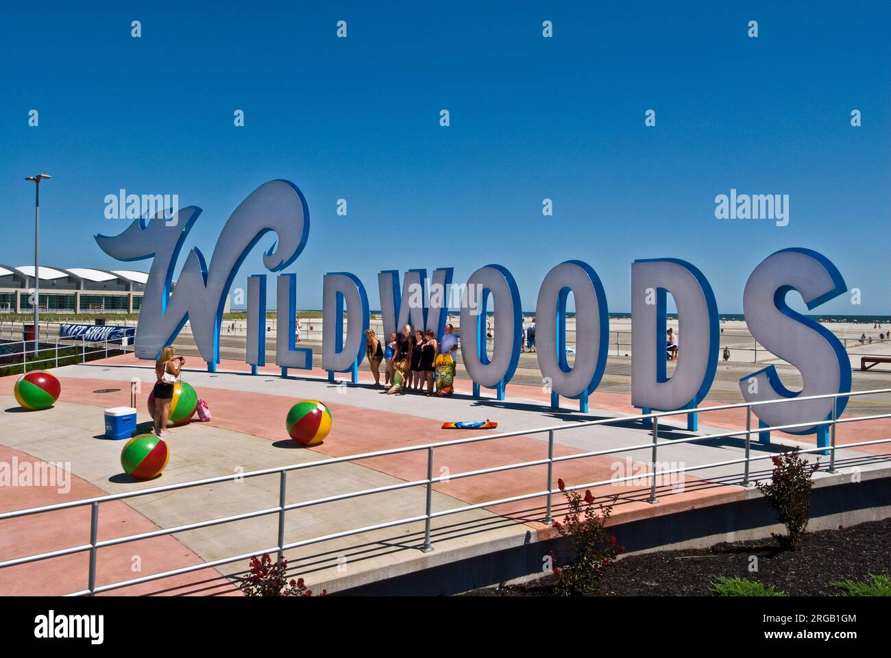 Wildwood boardwalk hi-res stock photography and images - Alamy