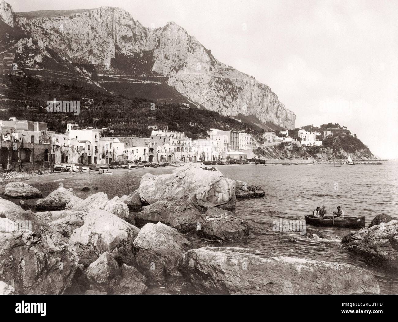 Vintage capri town hi-res stock photography and images - Alamy