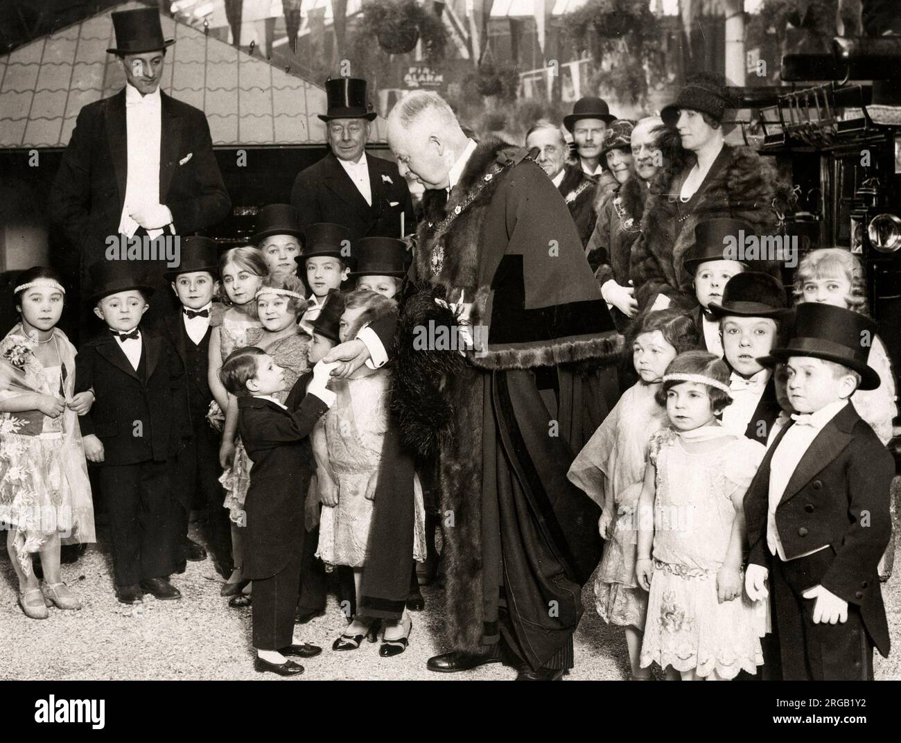 Early 20th century vintage press photograph - the Lord Mayor of London ...