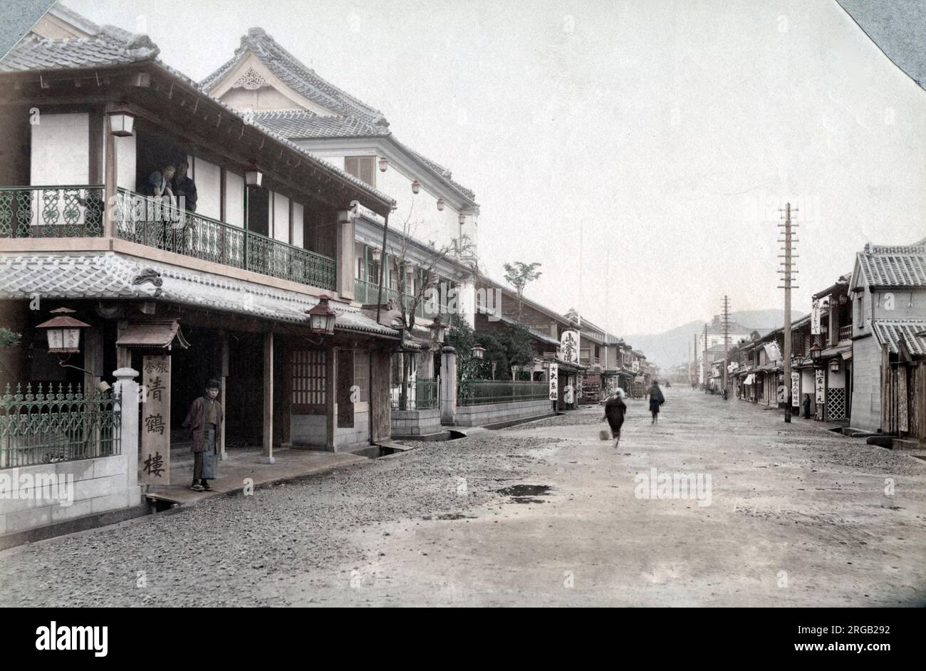 Japan in early 1900s hi-res stock photography and images - Alamy