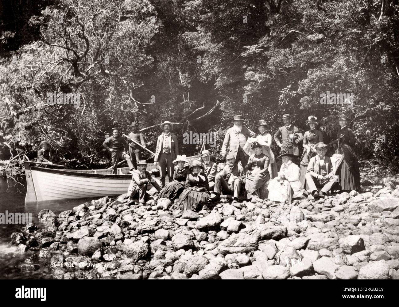 New zealand george sound hi-res stock photography and images - Alamy