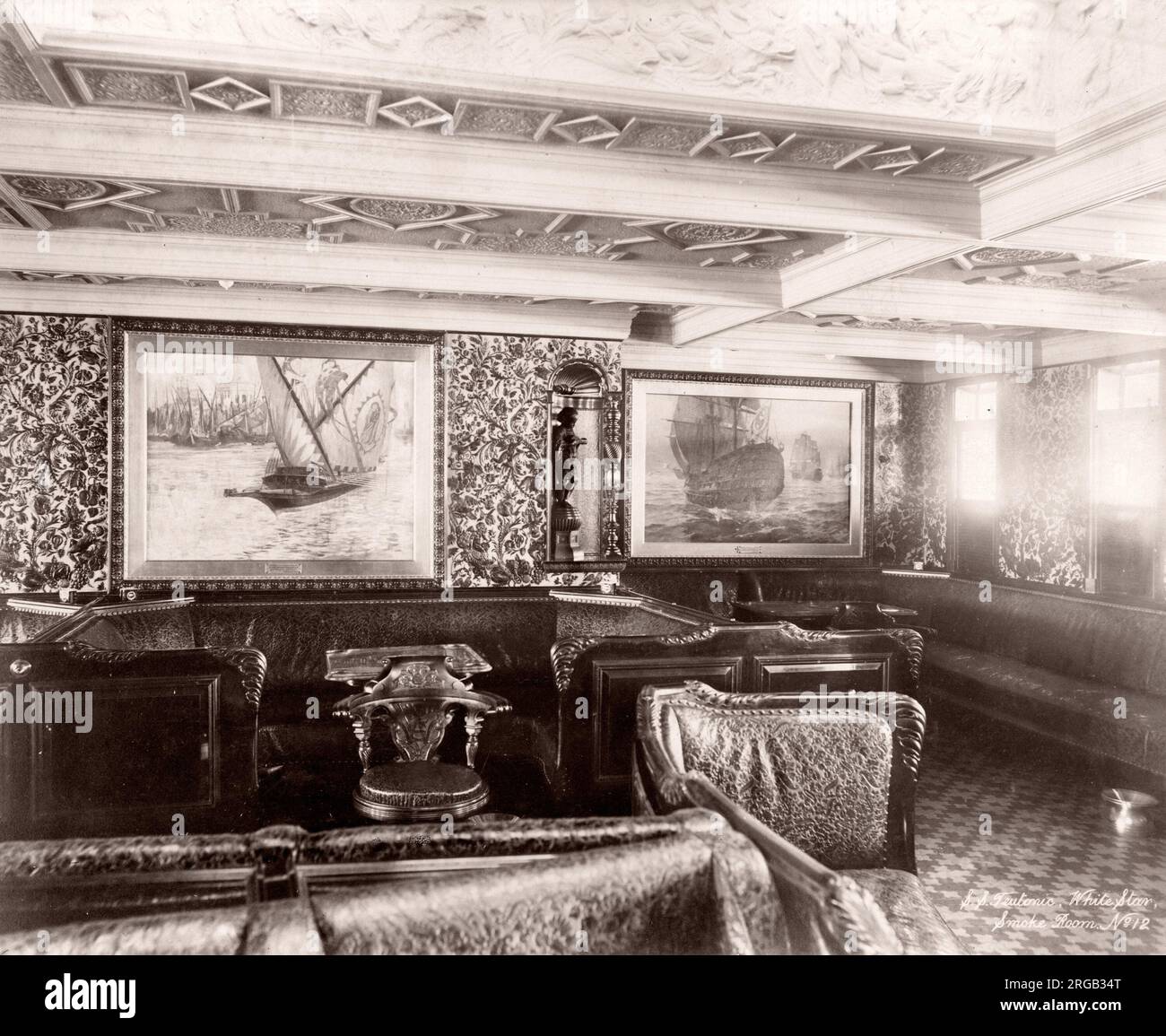 Titanic ship interior hi-res stock photography and images - Alamy