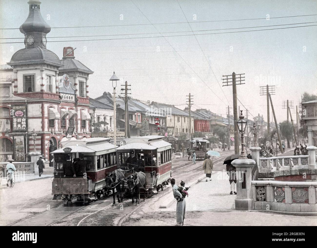 Tokyo trams 1900s hi-res stock photography and images - Alamy