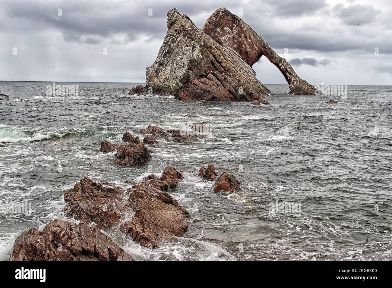 Bow Fiddle Rock Stock Photo - Alamy