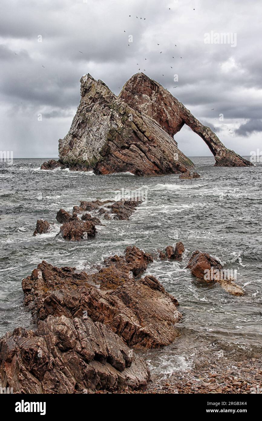 Bow Fiddle Rock Stock Photo - Alamy