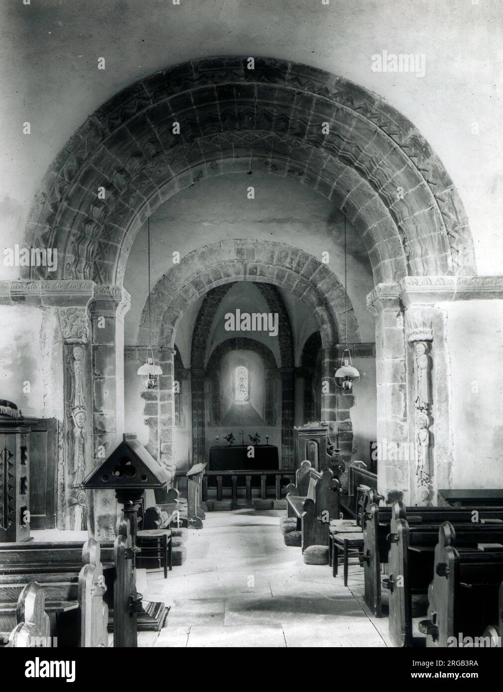 Interior of The Church of St Mary and St David, an Anglican parish ...