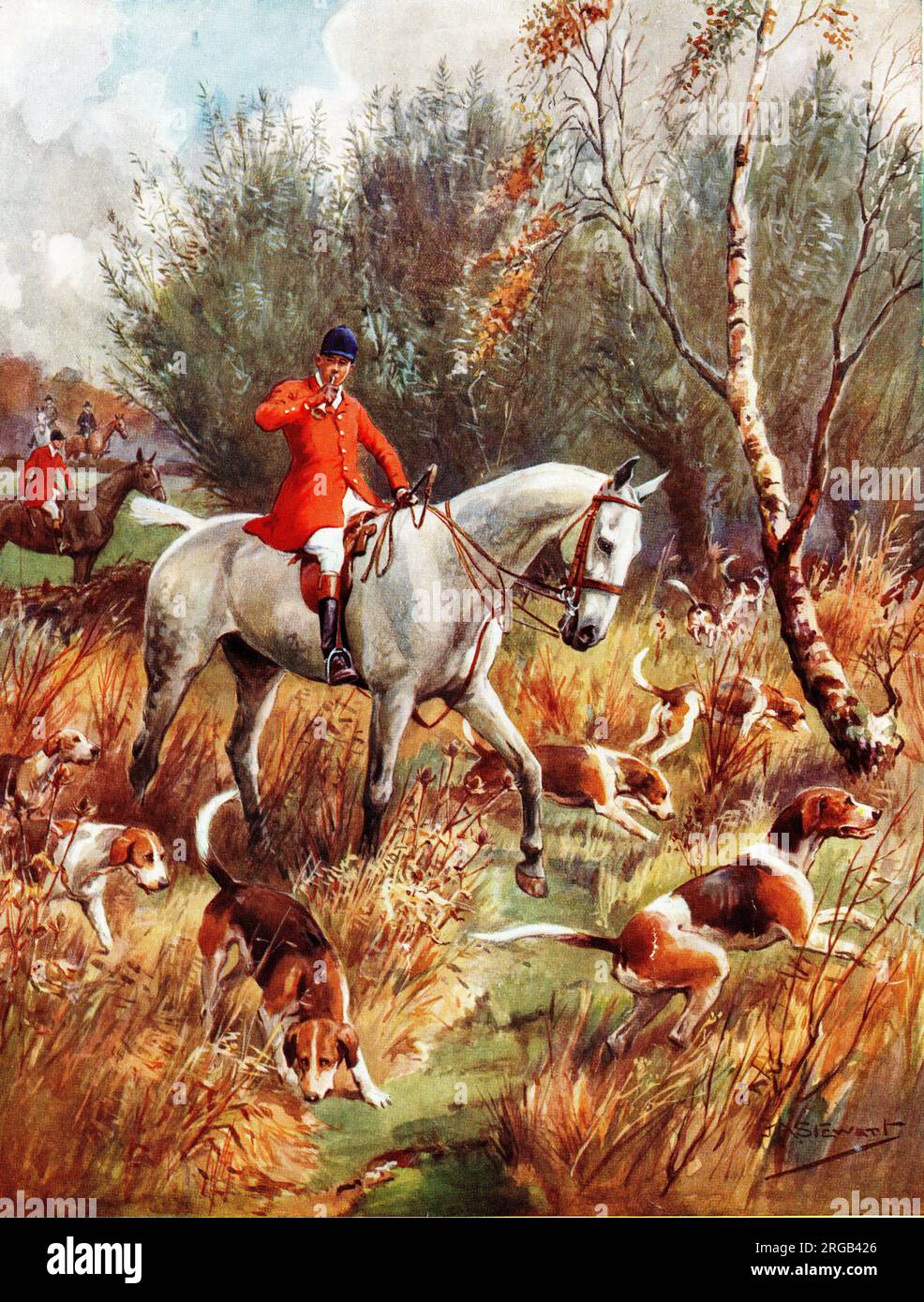 1920s fox hunt hi-res stock photography and images - Alamy