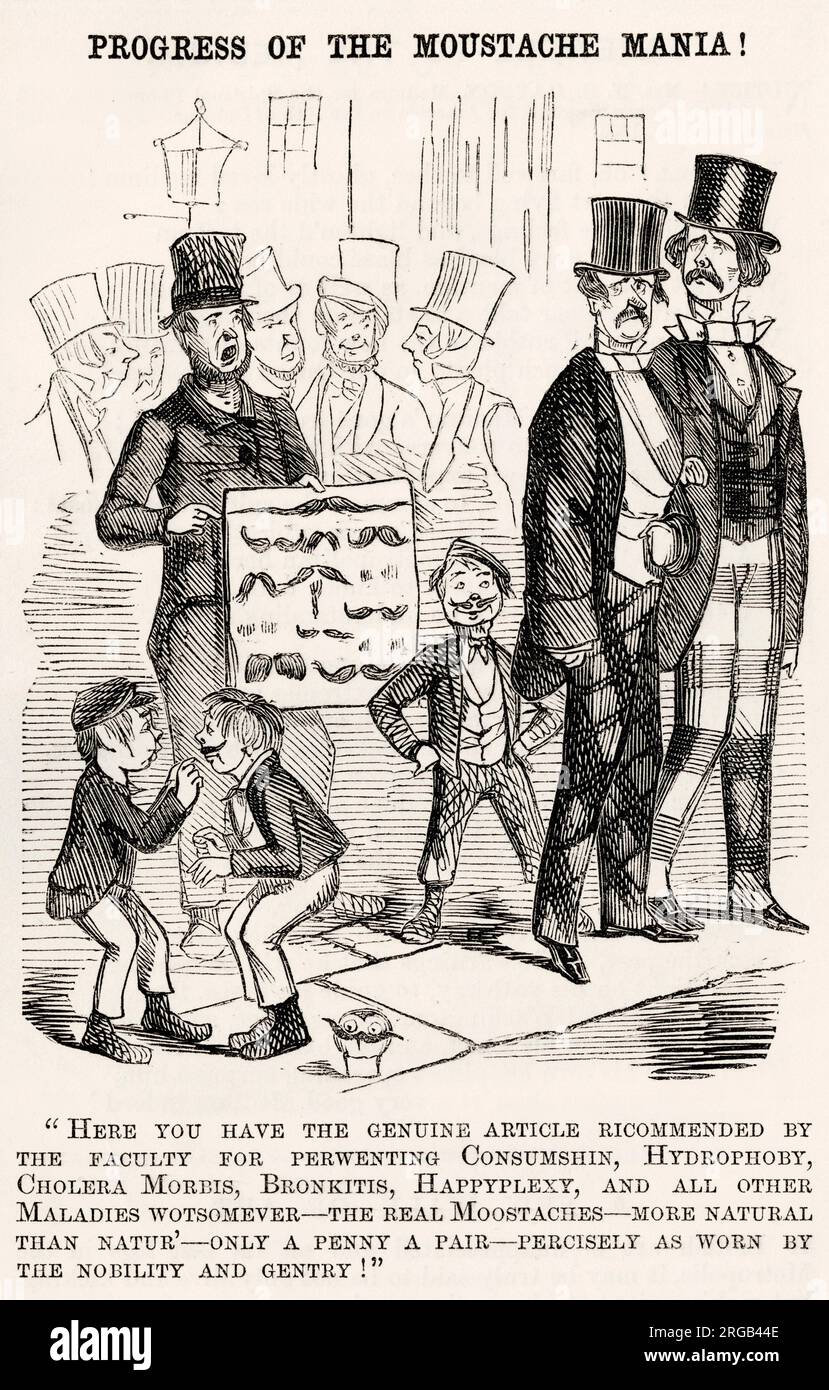 Moustache history historical hi-res stock photography and images - Alamy