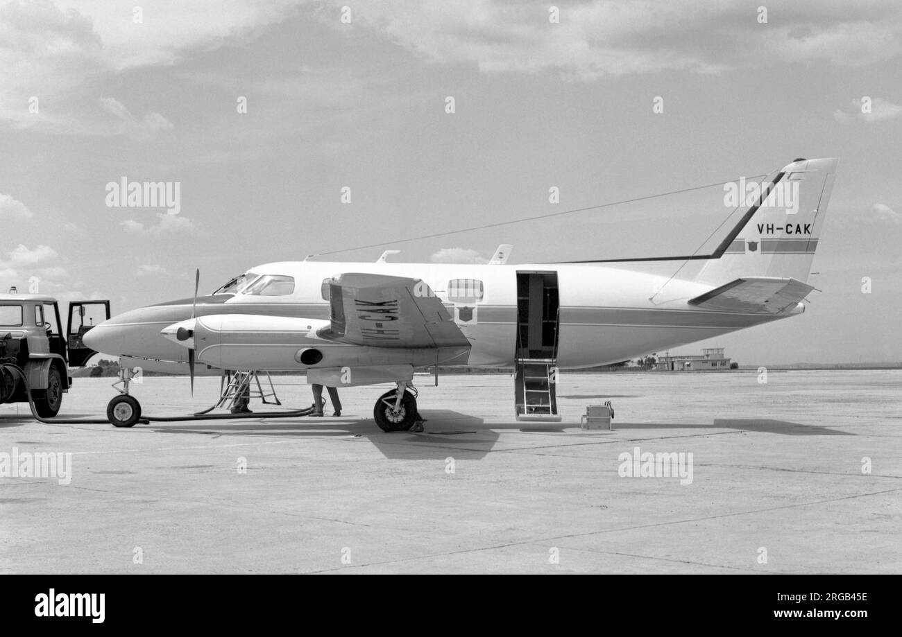 Swearingen Merlin IIB VH-CAK, The Australian Department of Civil ...