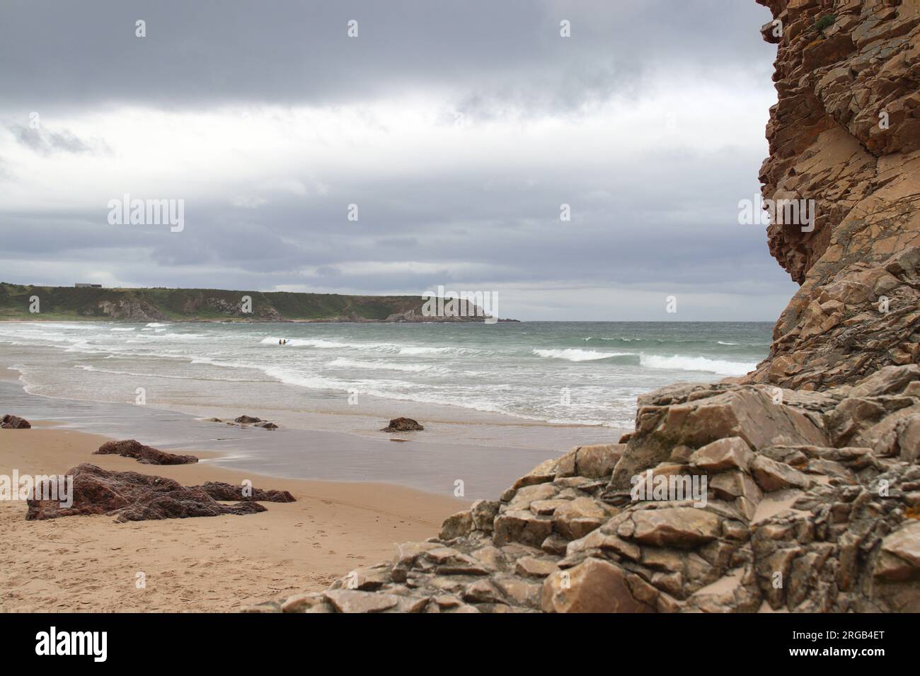 Beach and rocks Stock Photo - Alamy
