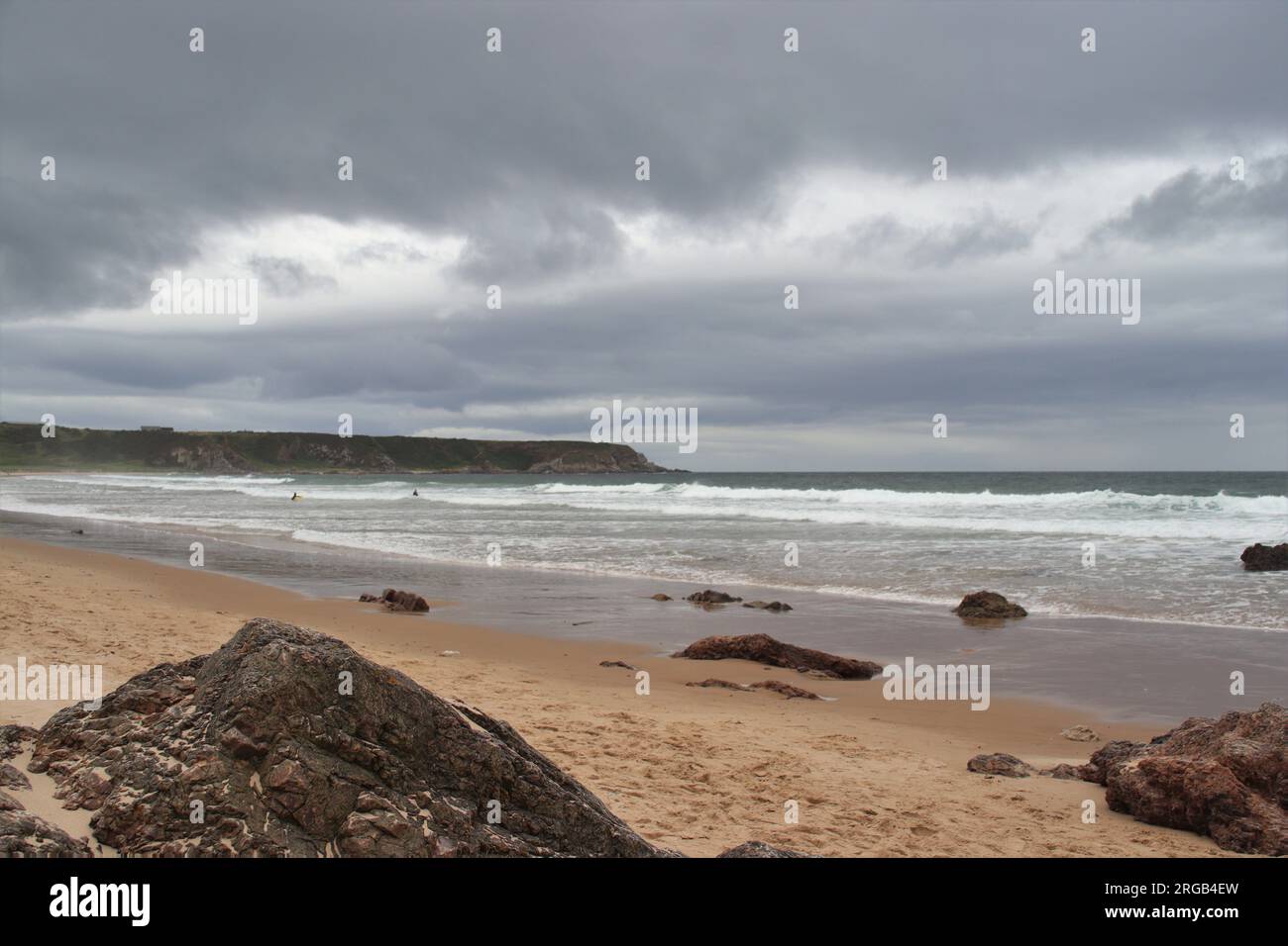 Beach and rocks Stock Photo - Alamy