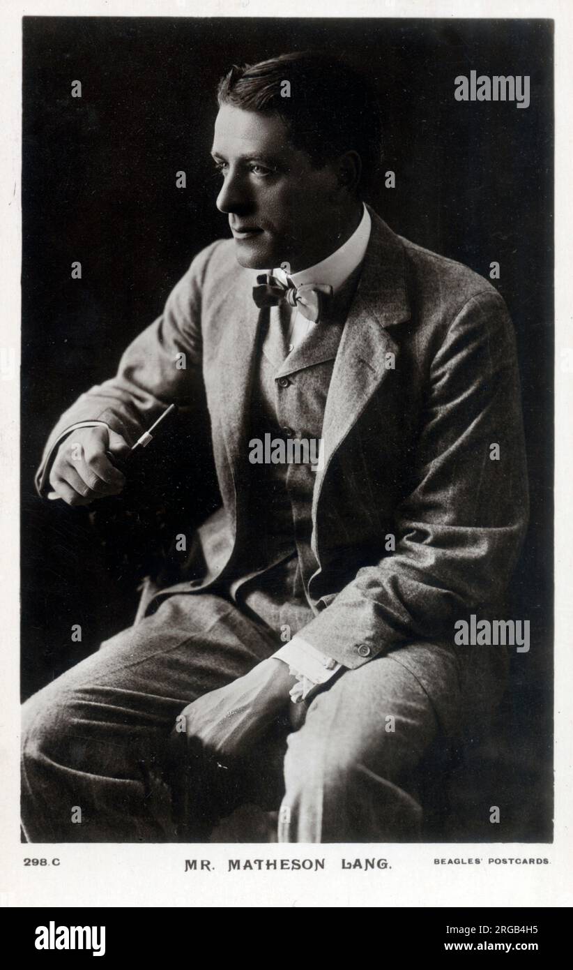 Matheson Lang (1879-1948) - Scottish-Canadian actor of stage and screen ...
