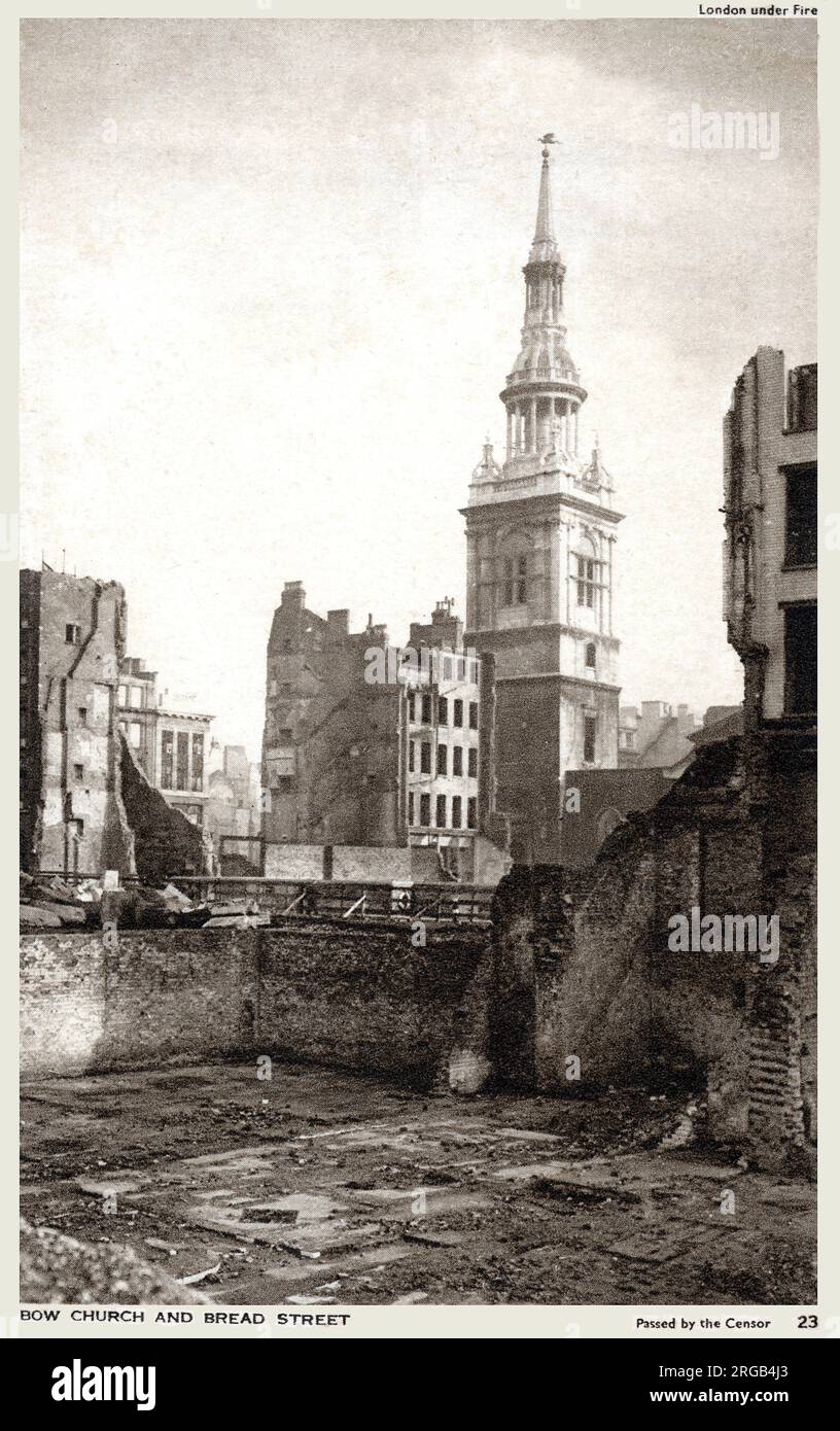 Ww2 london bomb damage hi-res stock photography and images - Alamy