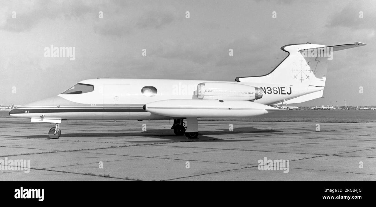 Gates Learjet 23 N361EJ (msn 23-053), of Executive Jet Aviation, at ...