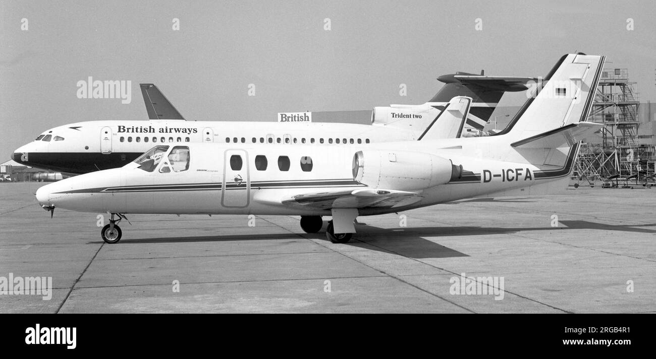 Cessna 500 citation i Black and White Stock Photos & Images - Alamy