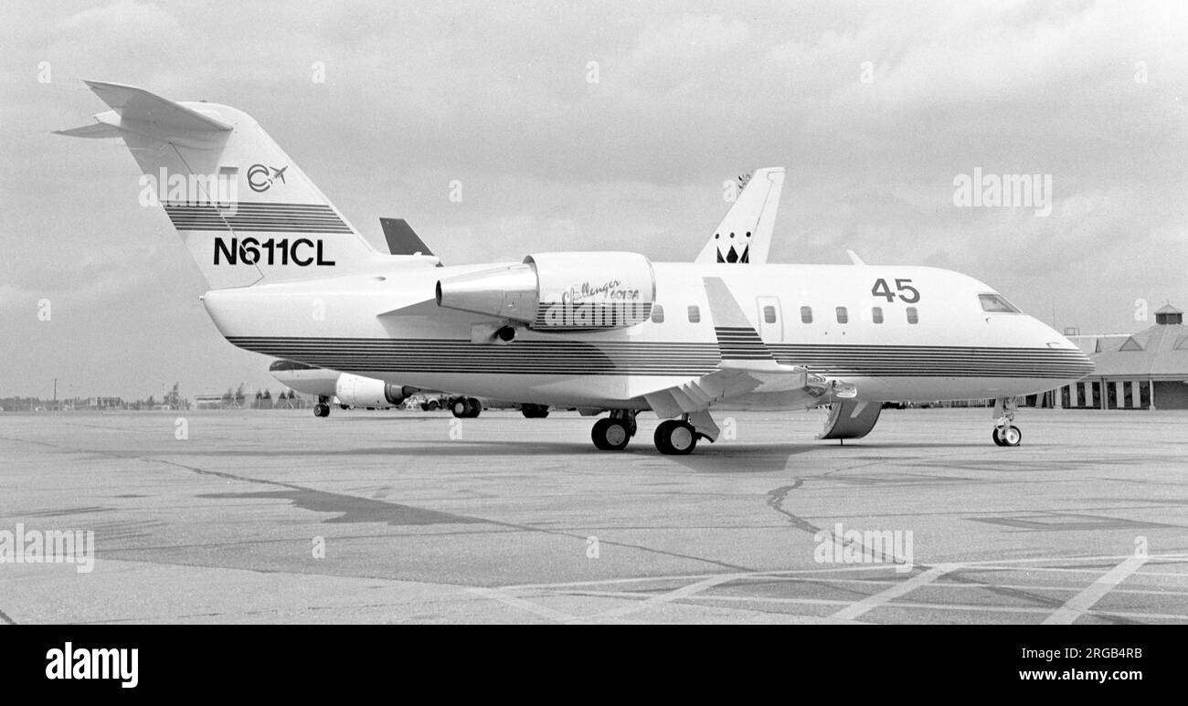 Canadair CL-601-3A Challenger N611CL (msn 3030), of Canadair Challenger ...