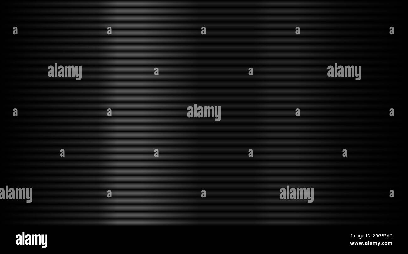 Seamless black metal straight line background. Black plastic texture ...