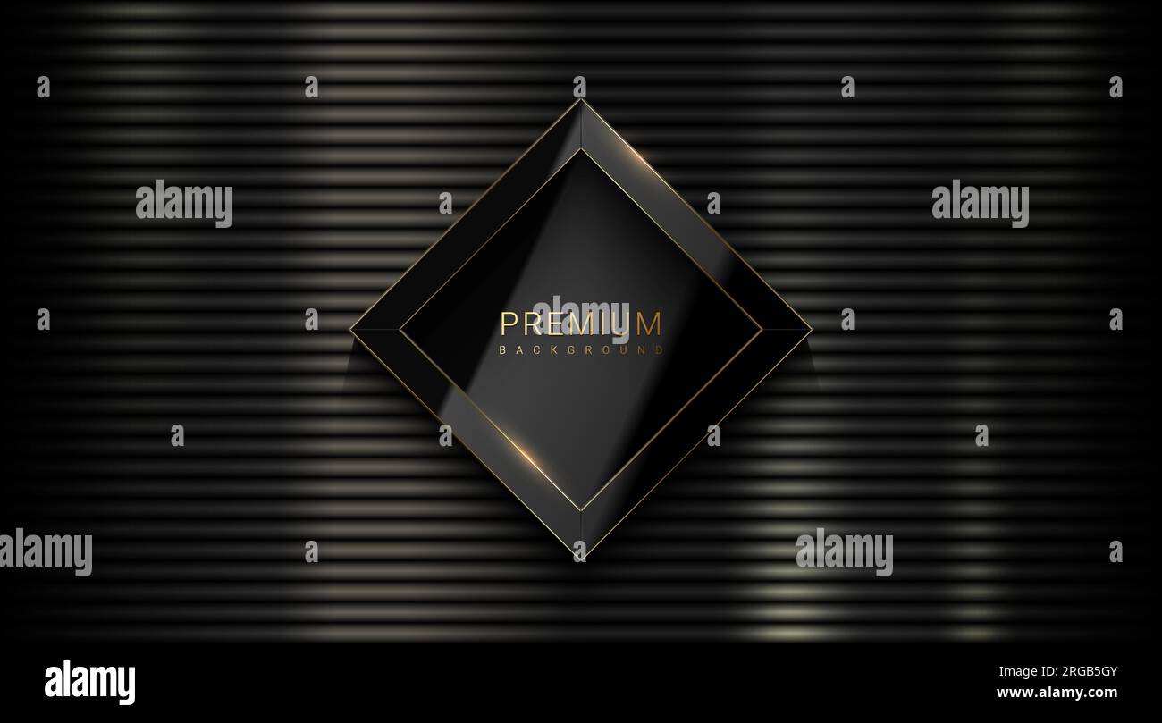 Black shiny metal horizontal straight line background with vector ...