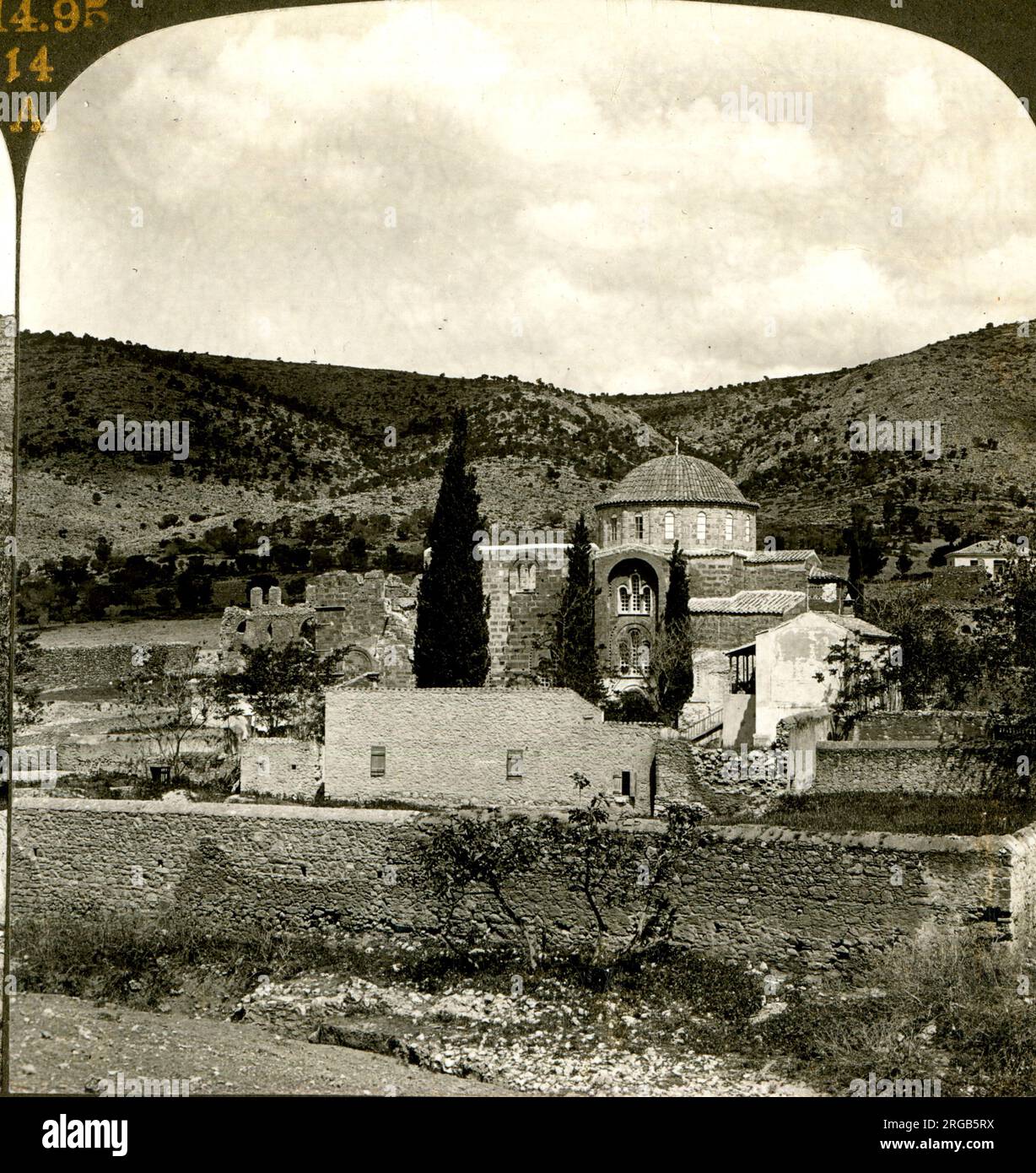 Daphni monastery hi-res stock photography and images - Alamy