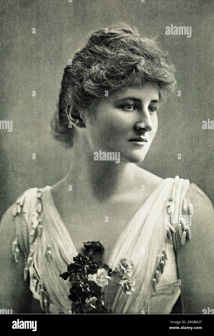 Mary Anderson, American actress Stock Photo - Alamy