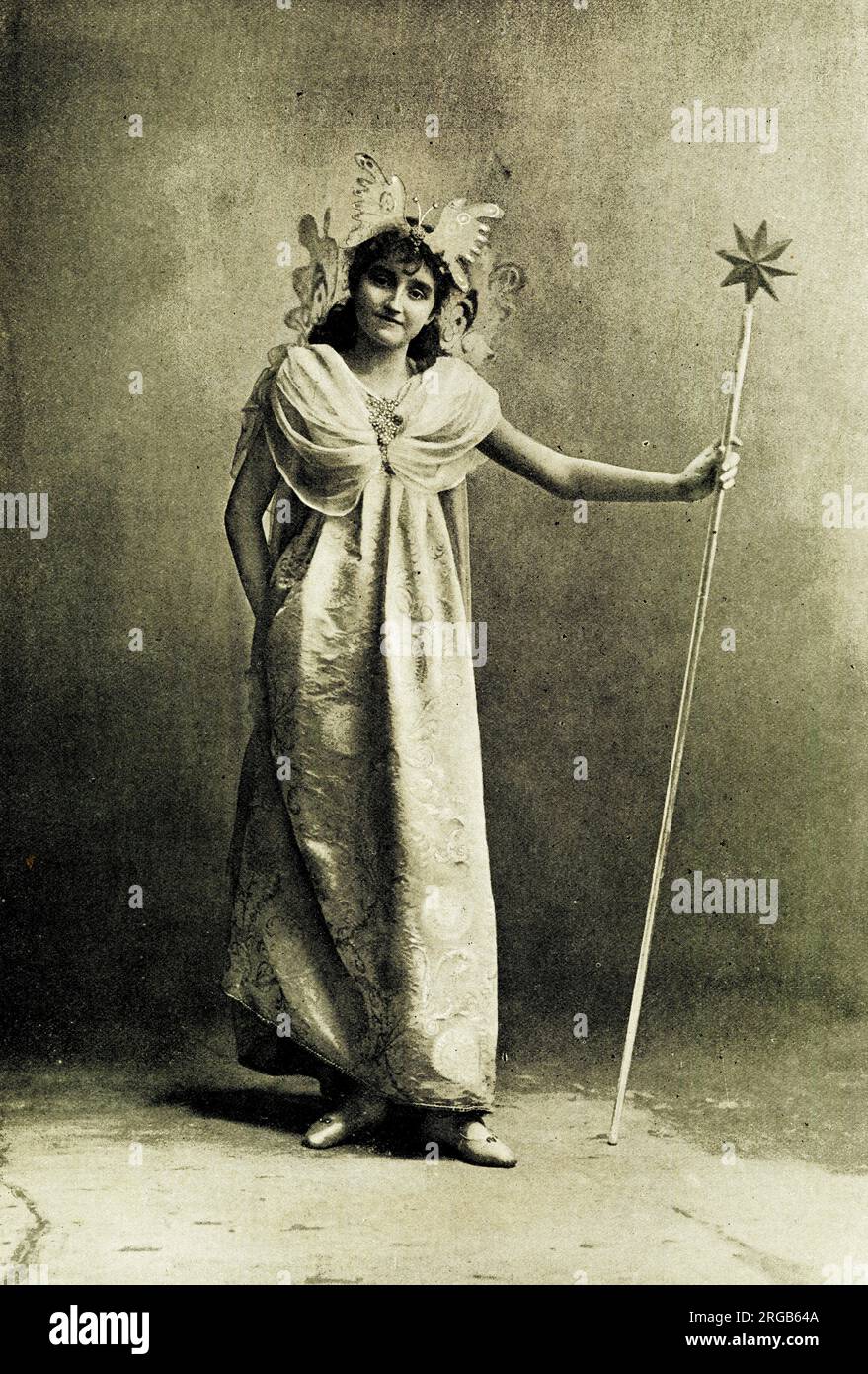 Minnie Terry as the Sylph Coquette in 'Cinderella' Stock Photo - Alamy