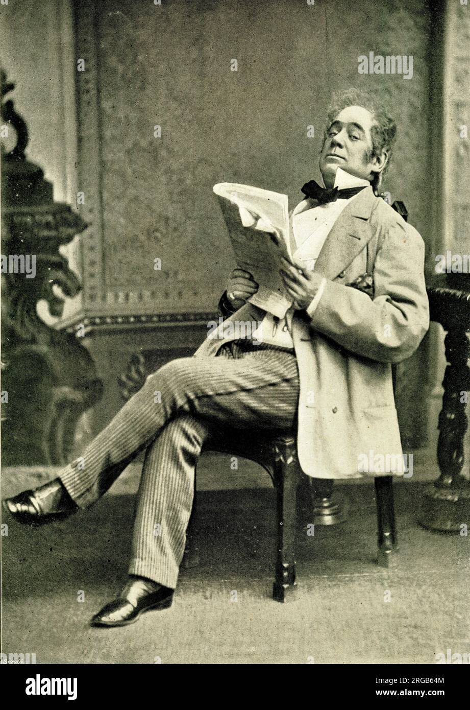 J L Toole, English comic actor, manager and producer Stock Photo - Alamy