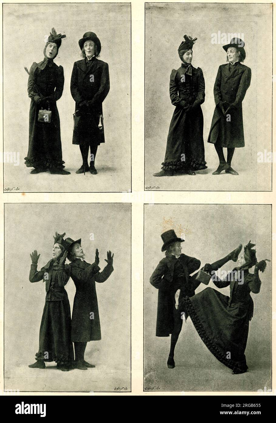 Fred Storey and Harry Grattan in 'The Vigilance Committee' Stock Photo ...