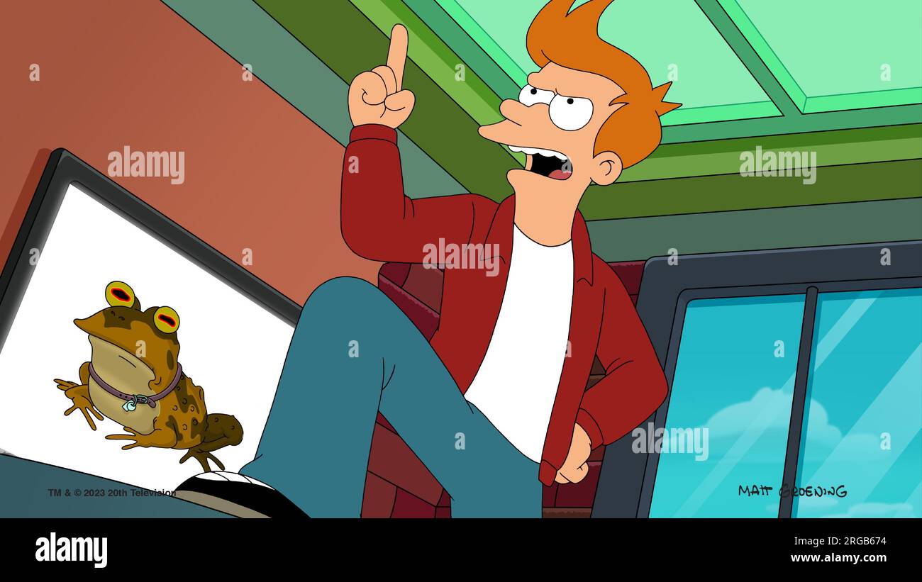 Futurama cartoon hi-res stock photography and images - Alamy